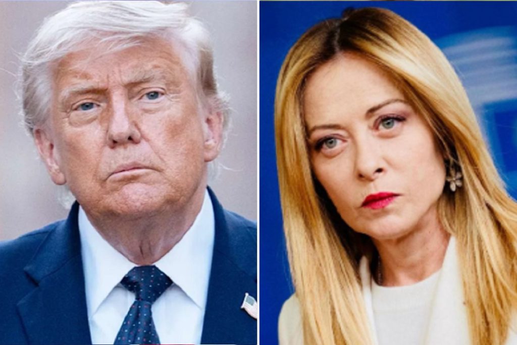 Meloni risponde alle offese di Trump: "L'Italia non implora mai ...
